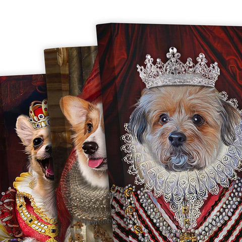 The Wonder Captain Paw Custom Pet Portrait – Noble Pawtrait