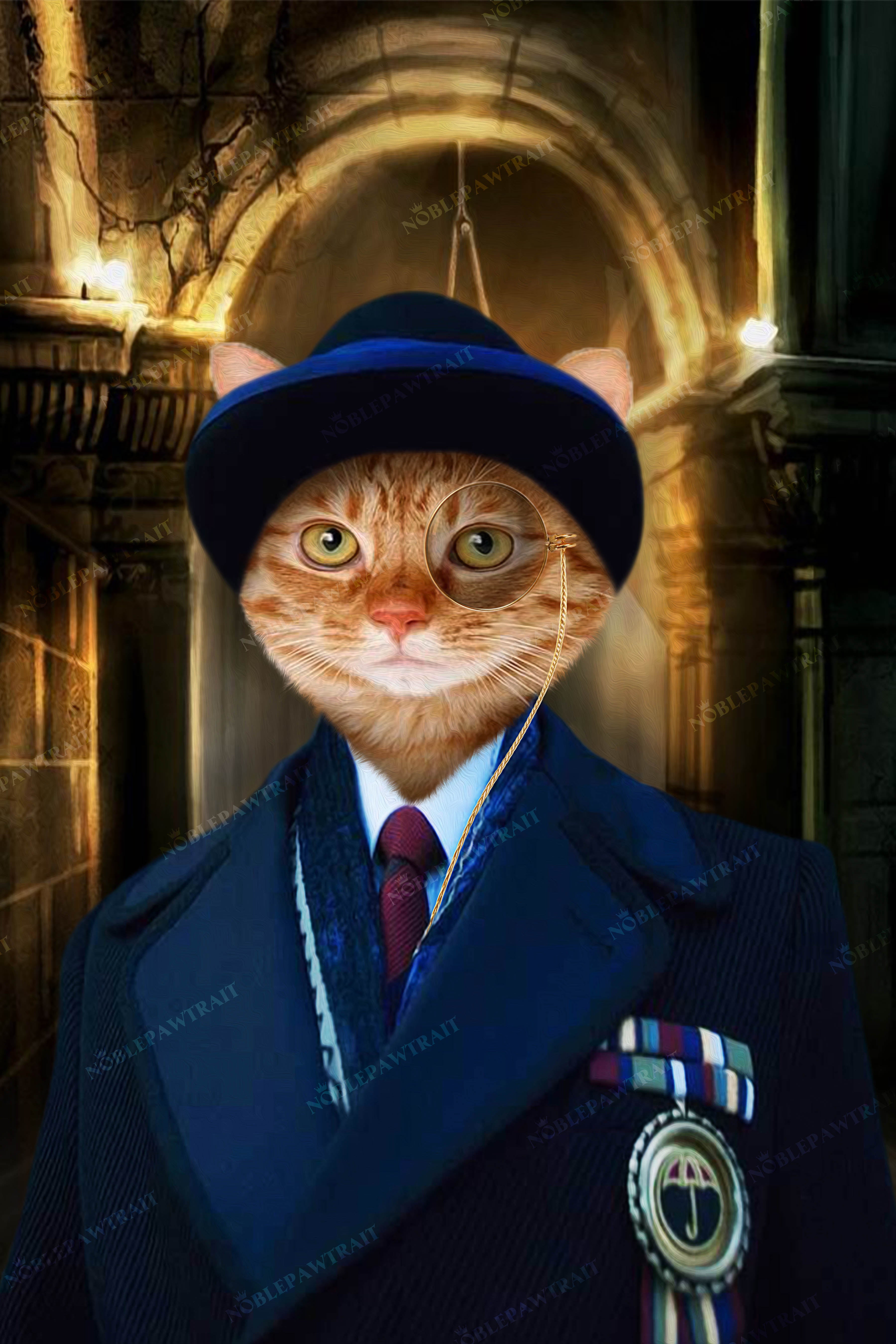 Sir Reginald Hargreeves Custom Pet Portrait Digital Download – Noble ...