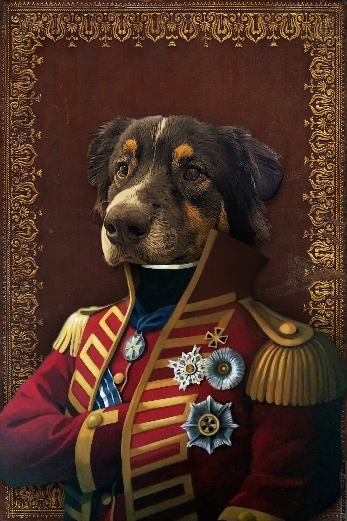 The Pilus Prior Custom Pet Portrait Digital Download – Noble Pawtrait